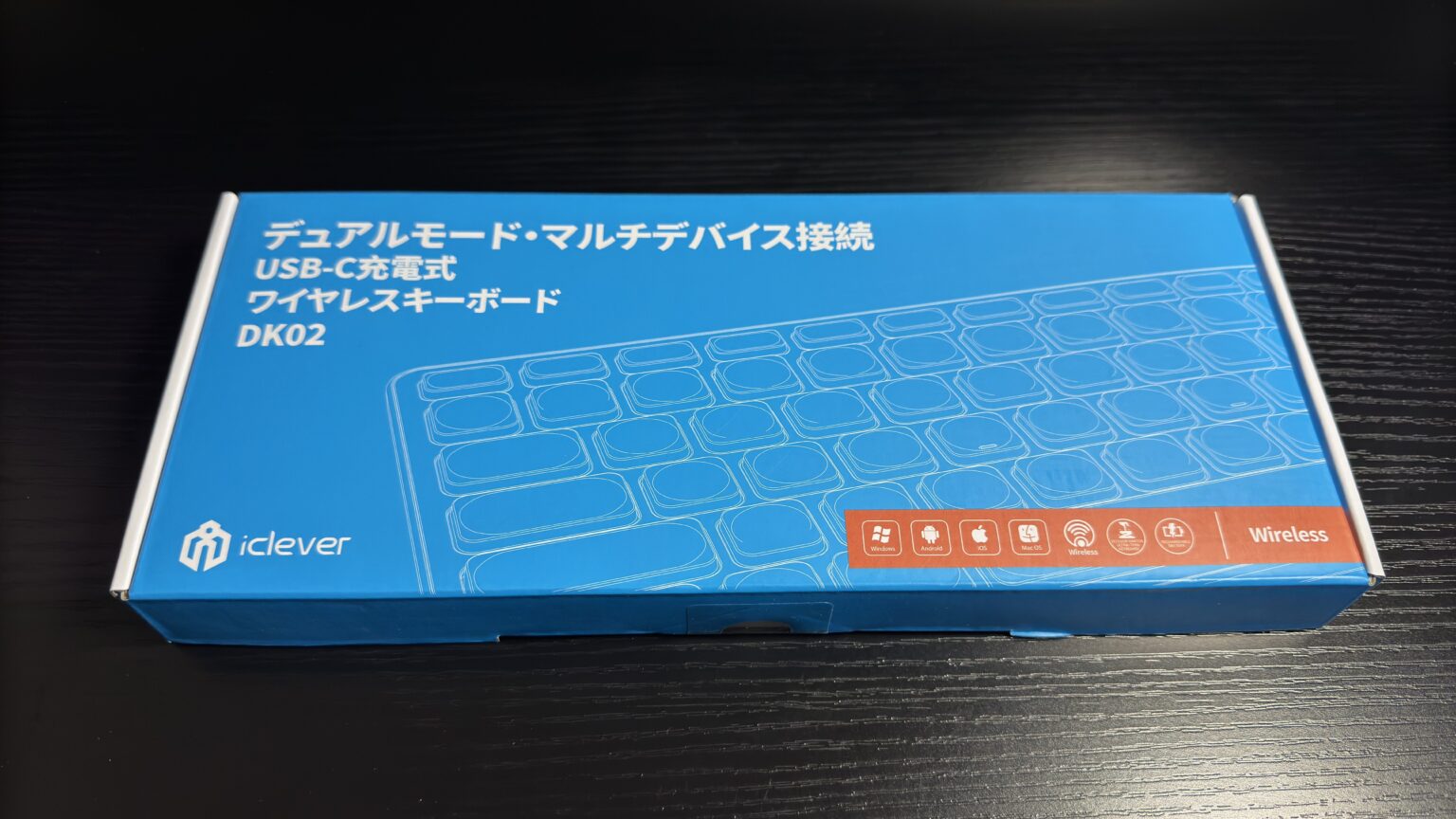 iClever DK02 ワイヤレスキーボードレビュー【デザイン コスパ 】 - すもすぽ